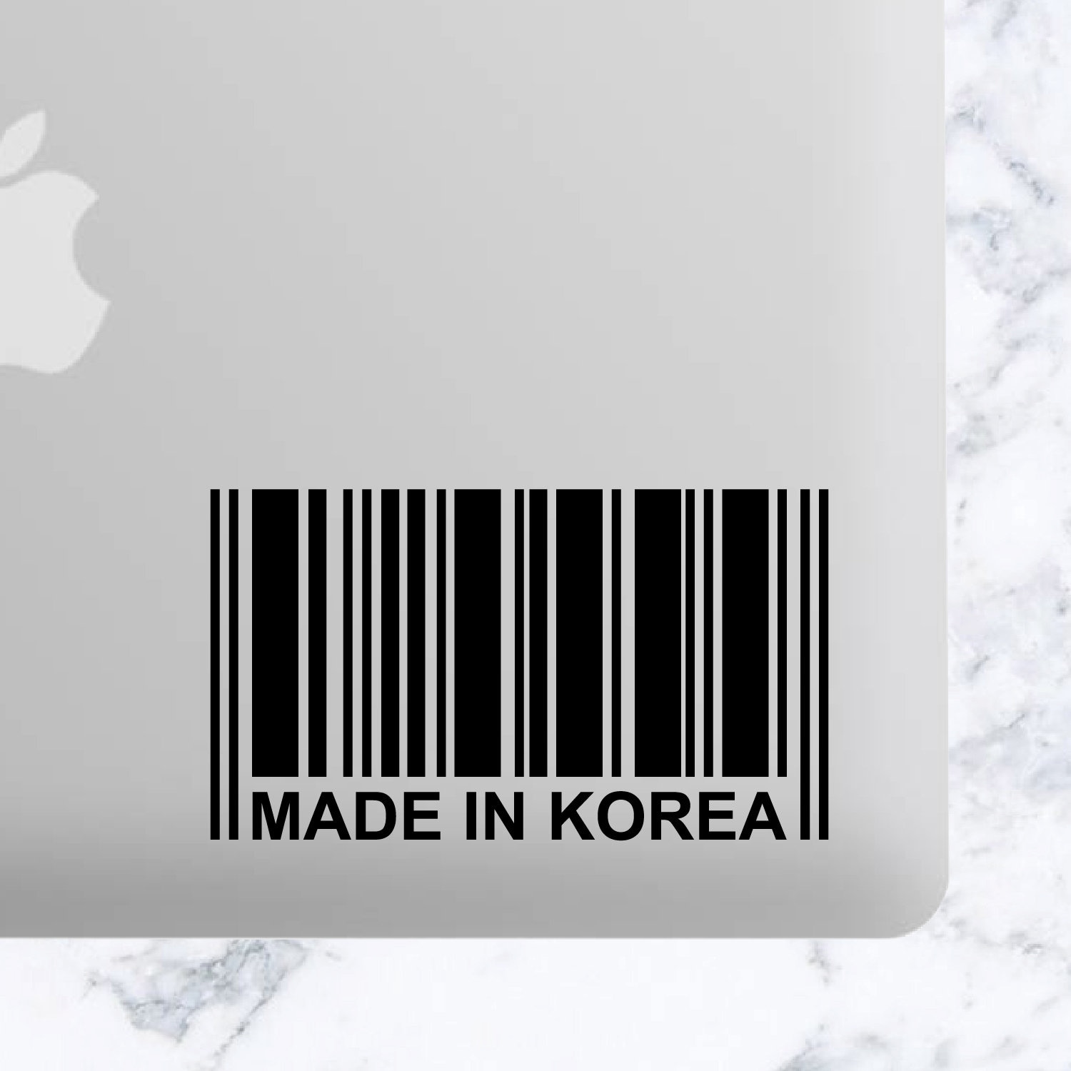 Made in Korea Korean Barcode Vinyl Car Decal Car Decal, Tumbler Decal ...