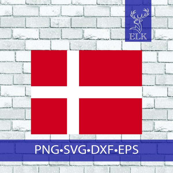 Denmark Flag - Etsy
