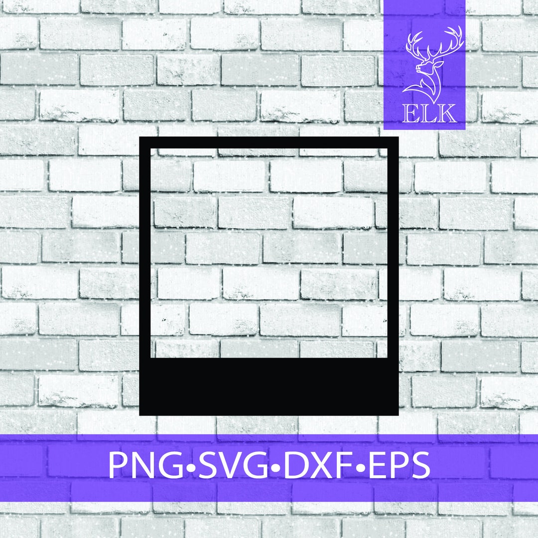 Instant Film Camera SVG svg, Dxf, Eps, Png Cut File for Cricut ...