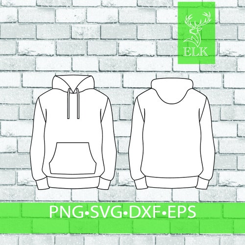 Hoodie SVG Hooded Sweatshirt Svg Hooded Sweater Cap - Etsy