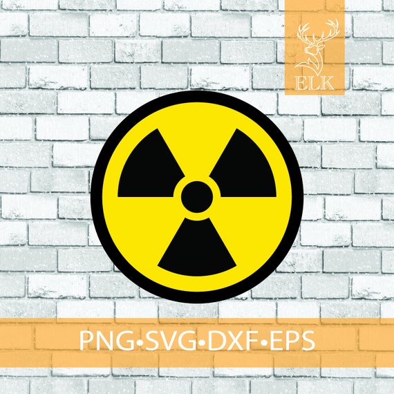 Nuke SVG Nuclear Sign SVG Biohazard Warning Warning Sign | Etsy