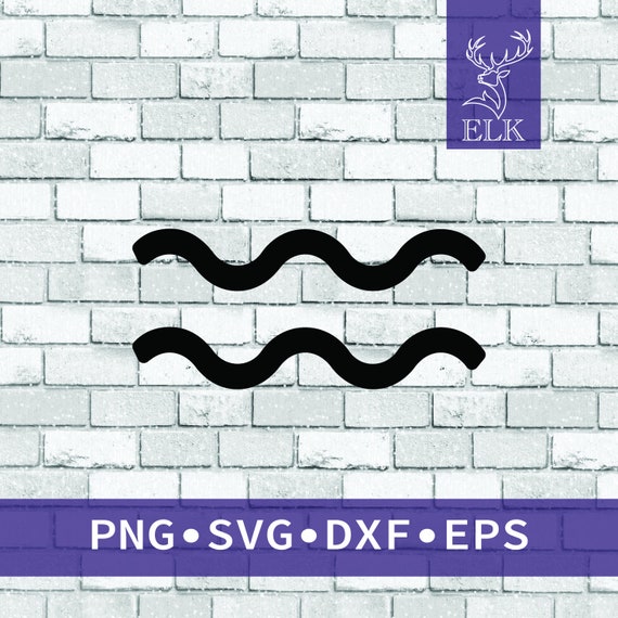 Wavy Water Ocean Sea Wave Cute Art Simple Pattern SVG svg | Etsy