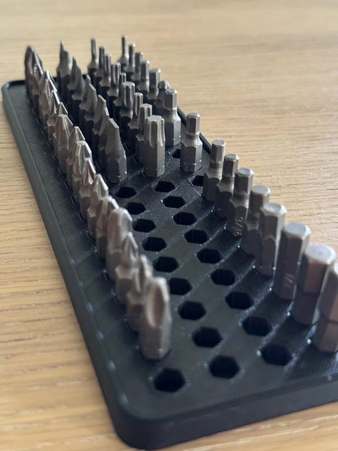 Hex Tool Bit Organizer - Organization 3D Printed Solution for Toolbox ...
