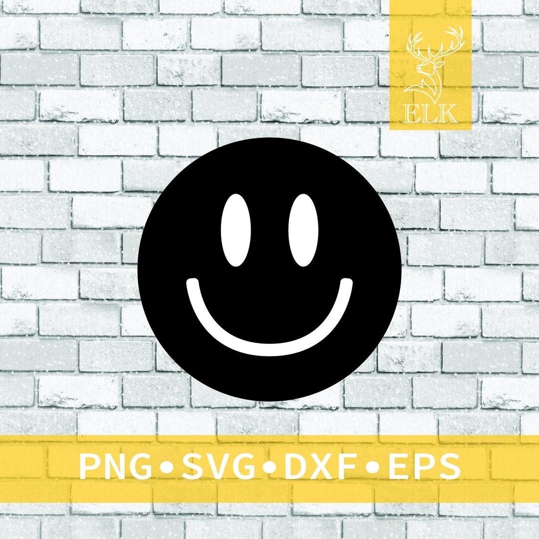 Einfache Smiley svg, Smiley svg, glückliches Gesicht svg, Smile svg svg ...