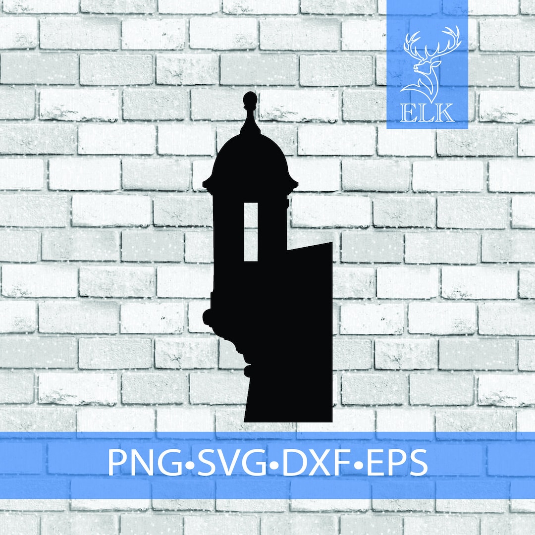 El Morro Puerto Rico SVG svg, Dxf, Eps, Png Cut File for Cricut ...