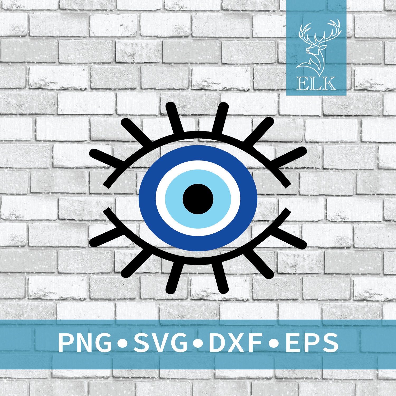 Evil Eye Eyes Cartoon SVG svg Dxf Eps Png Cut File for - Etsy