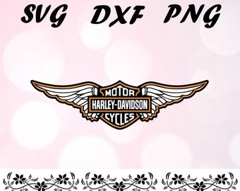 Digital Drawing & Illustration Harley Davidson Logo THICKER svg png pdf ...