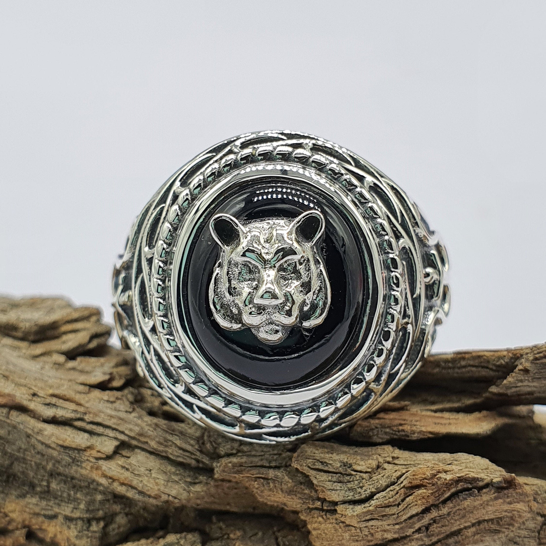 Jaguar Ring 925 Sterling Silver Ring Statement Ring Jaguar - Etsy UK