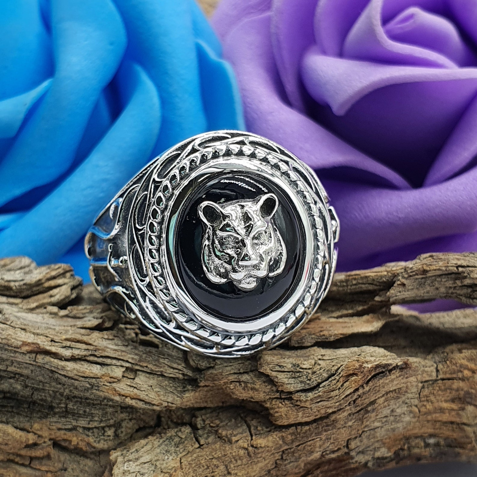 Jaguar Ring 925 Sterling Silver Ring Statement Ring Jaguar - Etsy