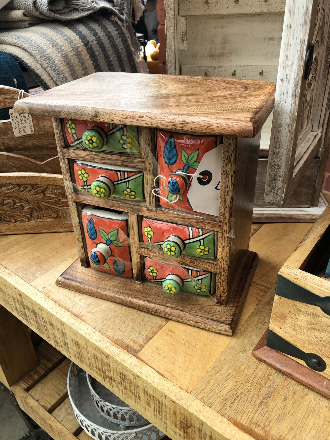 Mini Almirah Six Drawer Cabinet - Etsy