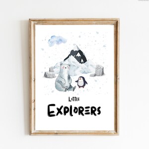 Little Explorer Printable Sign Little Explorer Nursery Sign | Etsy