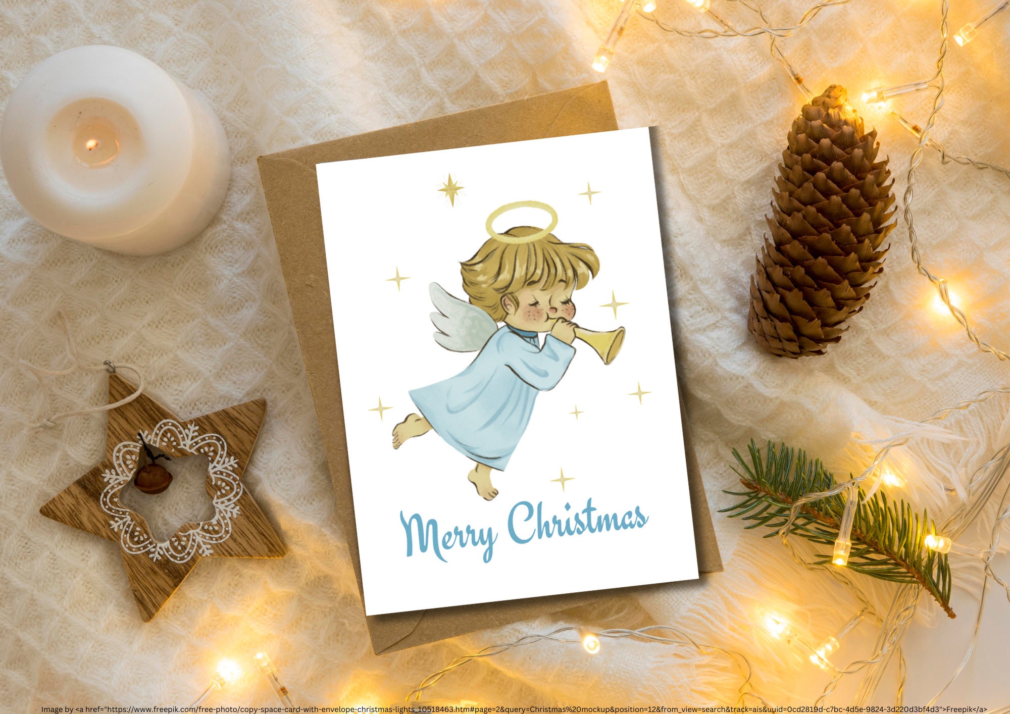 Digital Christmas Folded Cards Set, Folded Cards, Printable Christmas ...