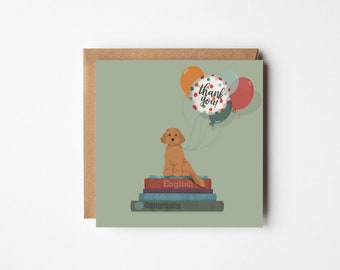 Cockapoo Thank You Card - Etsy UK