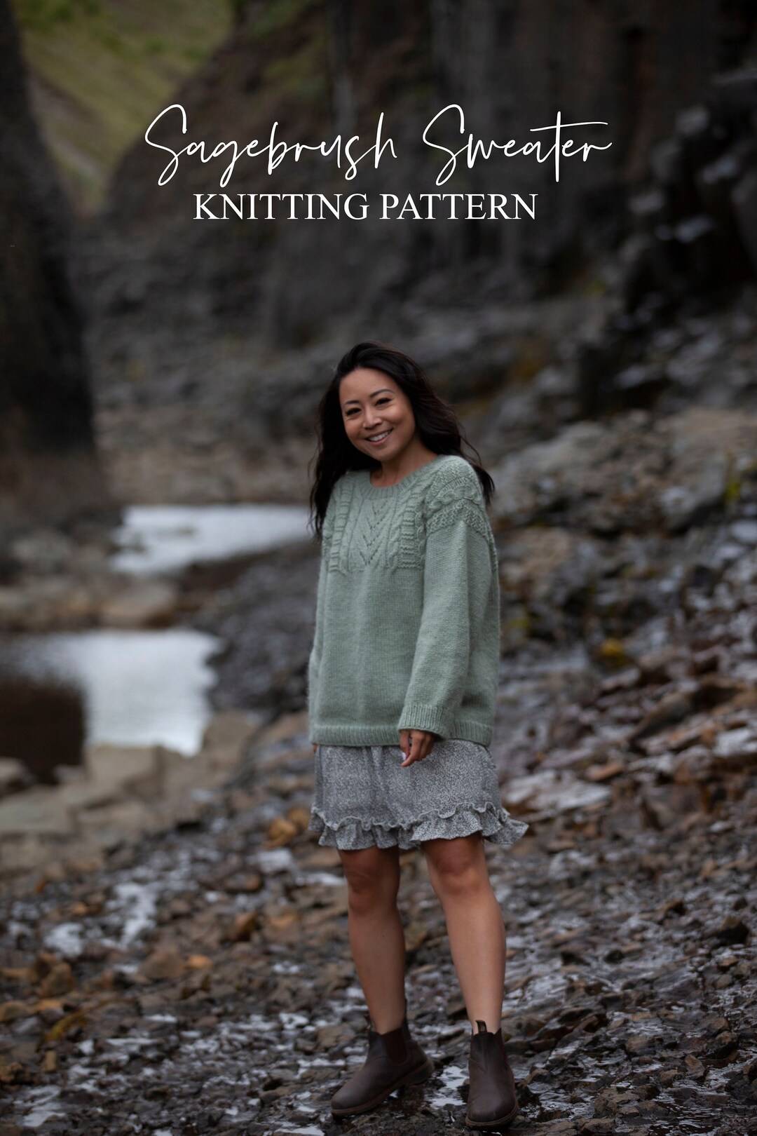 KNITTING PATTERN X Sagebrush Sweater - Etsy