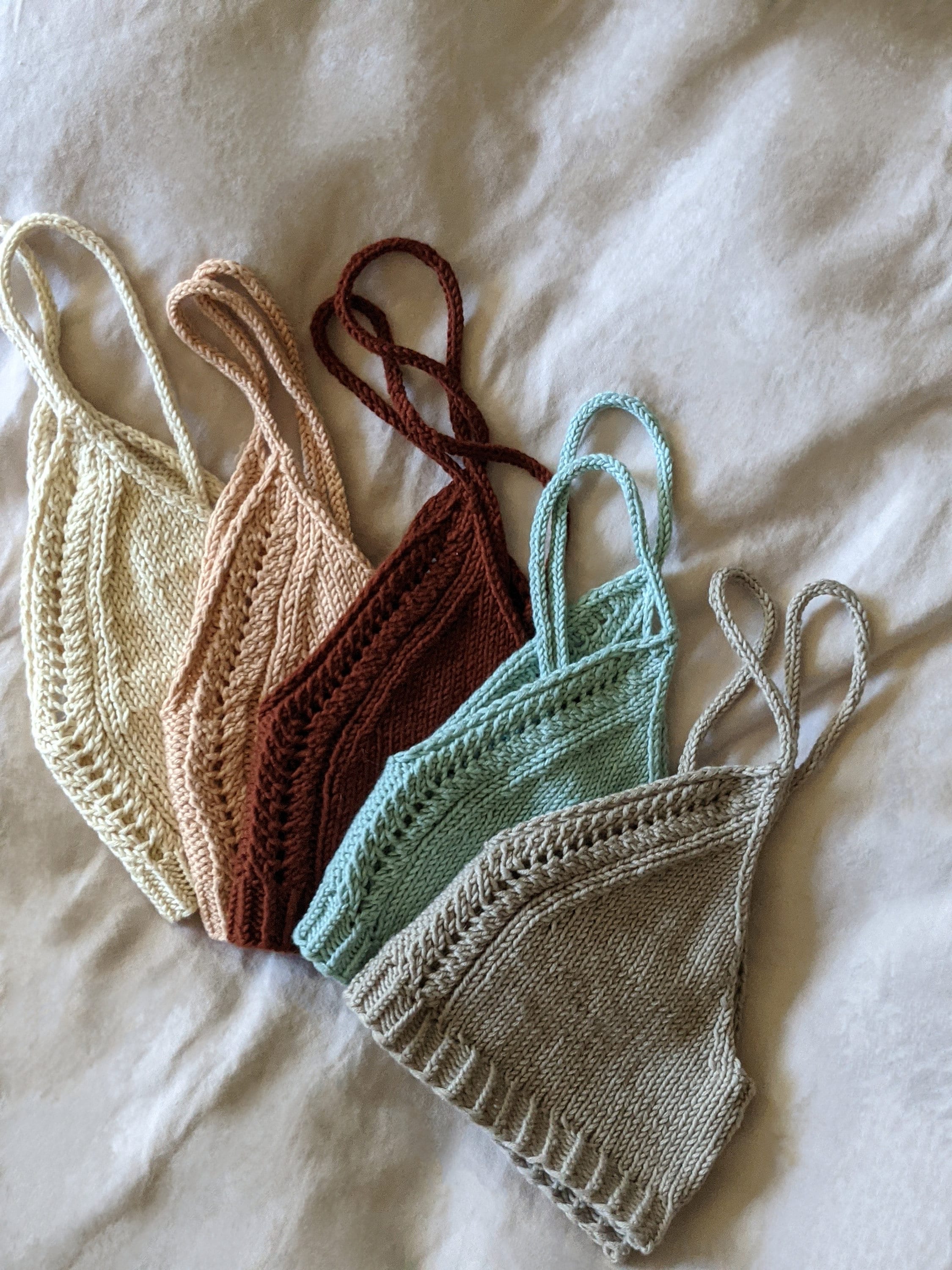 KNITTING PATTERN X Leyla Bralette - Etsy