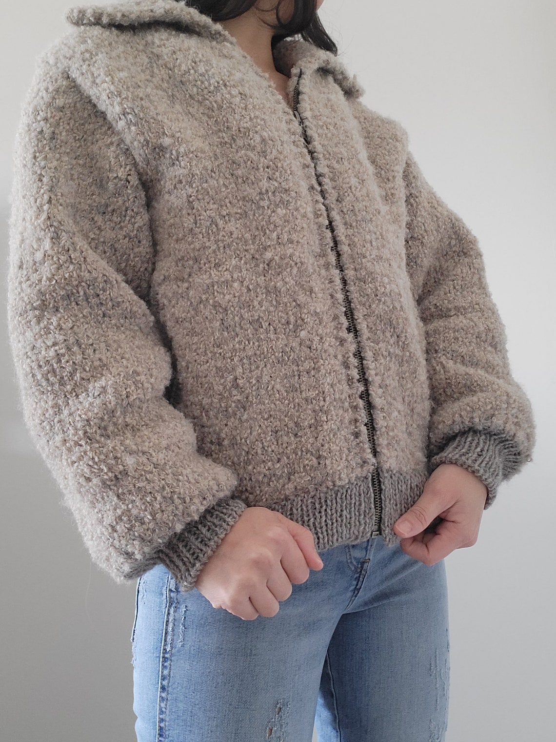 KNITTING PATTERN X Teddy Zip - Etsy