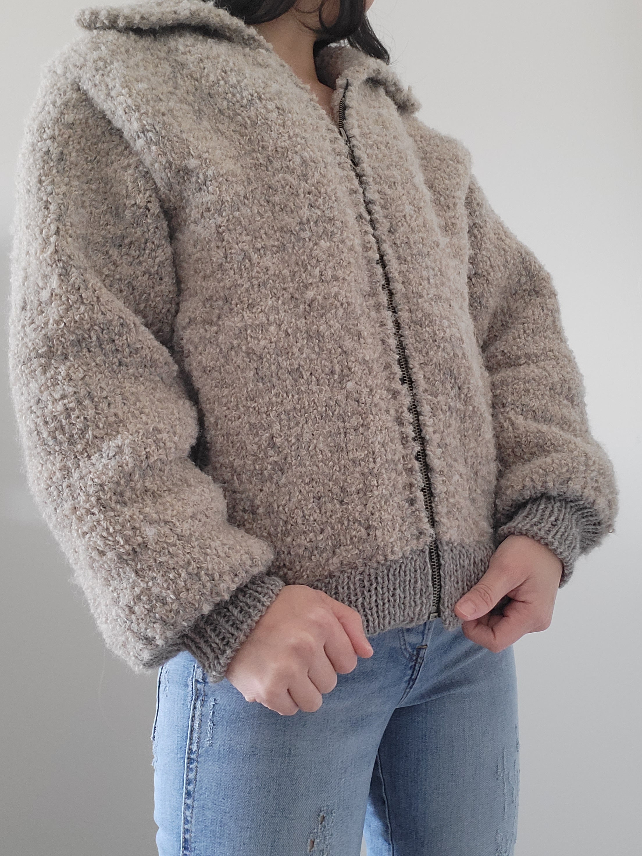 KNITTING PATTERN X Teddy Zip - Etsy
