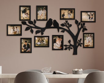 Family Tree Wall Art Photo Collage, Family Tree Charts, Family Photos ...