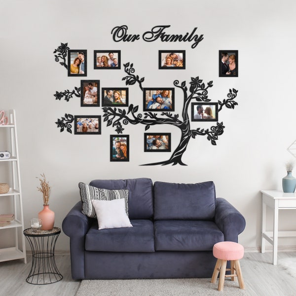 Family Tree Wall Decal - Etsy