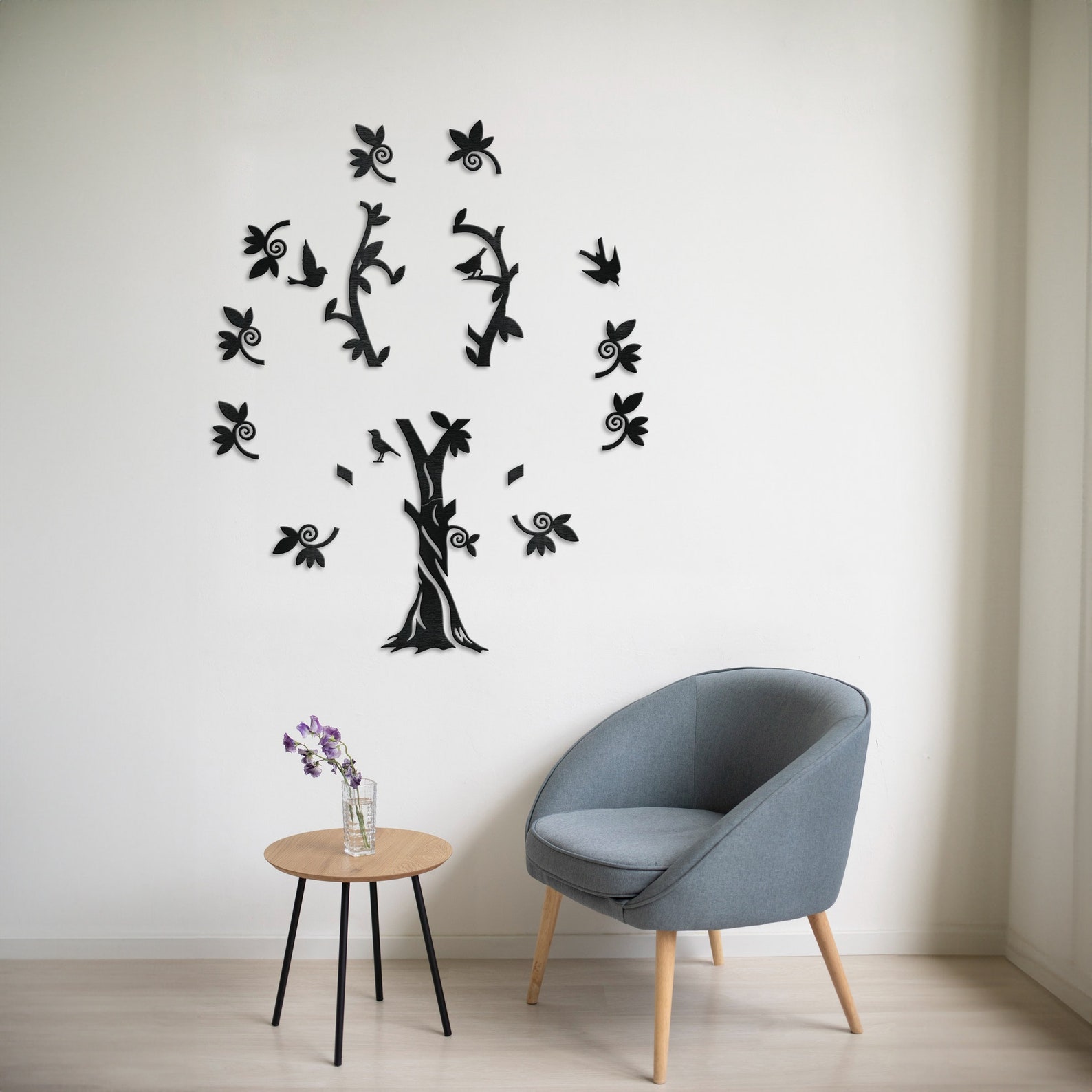 Entryway Wall Art, Large Photo Tree Wall Art, Entryway Art, Home Decor ...