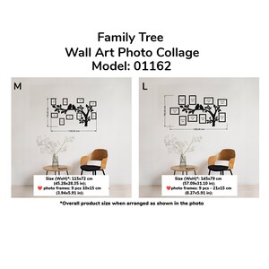 Family Tree Wall Art Photo Collage, Family Tree Charts, Family Photos ...
