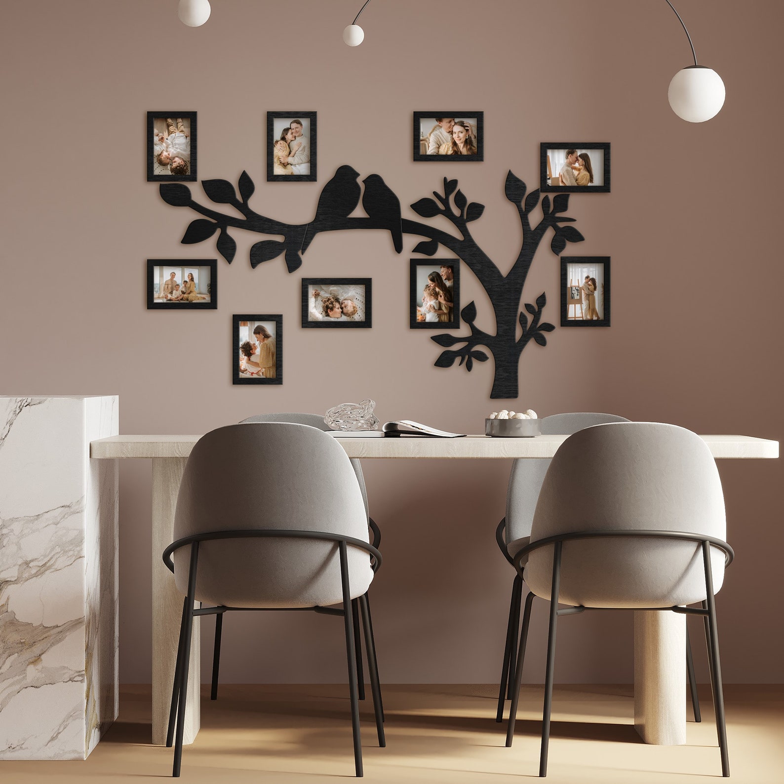 Family Tree Wall Art Photo Collage Family Tree Charts Family - Etsy Canada