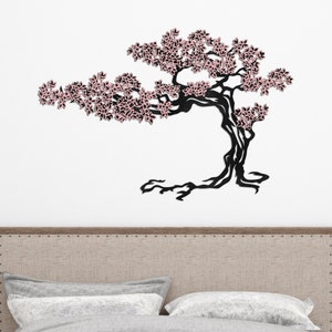 Farm House Decor Living Room, Wooden Family Tree Sakura With ...