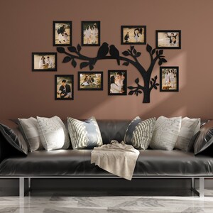Family Tree Wall Art Photo Collage, Family Tree Charts, Family Photos ...