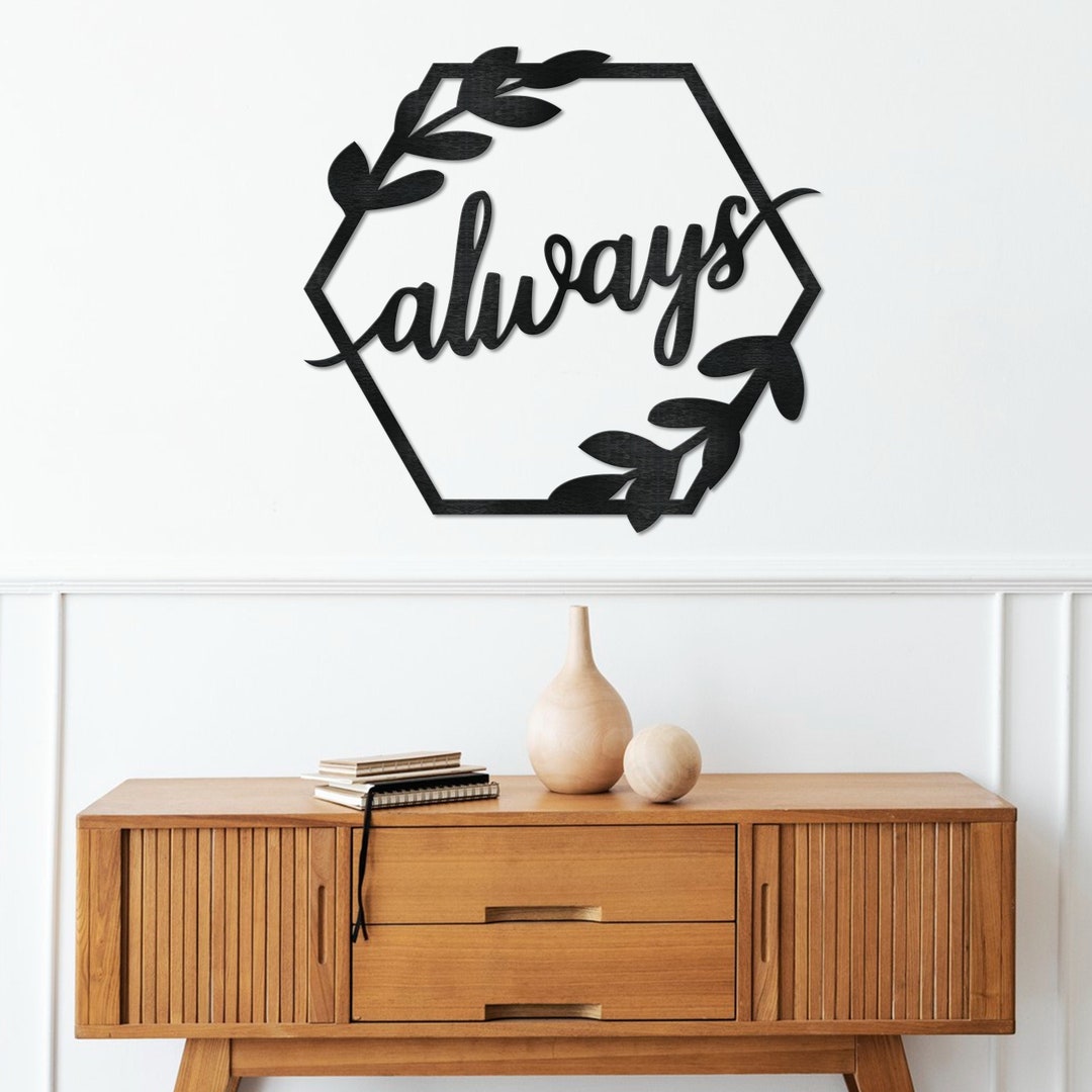 Entryway Wall Decor, Custom Wooden Sign, Hallway Wall Art, Wall Hanging ...