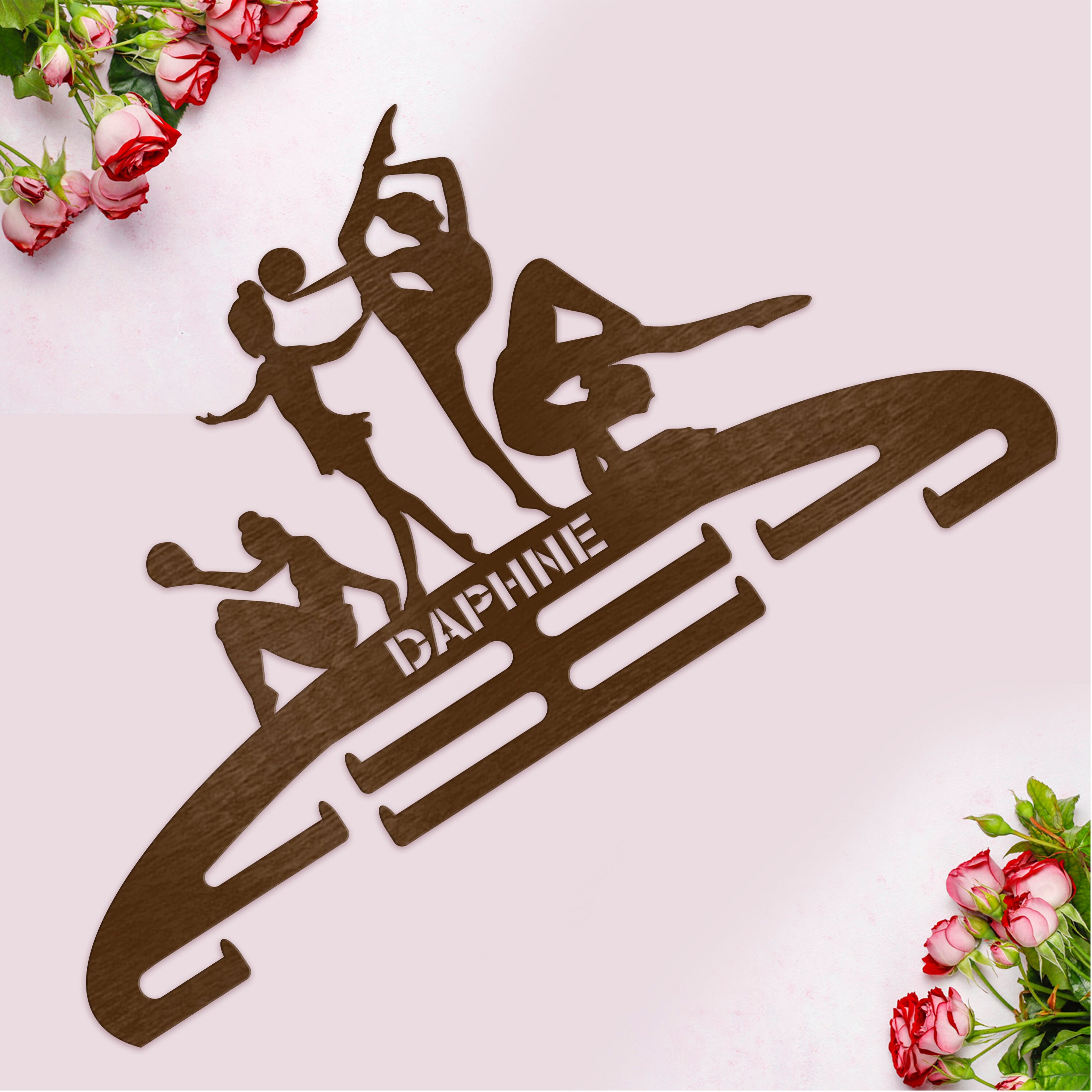 Gymnastic Medal Rack Kids Medal Hooks Girls Medal Rack - Etsy