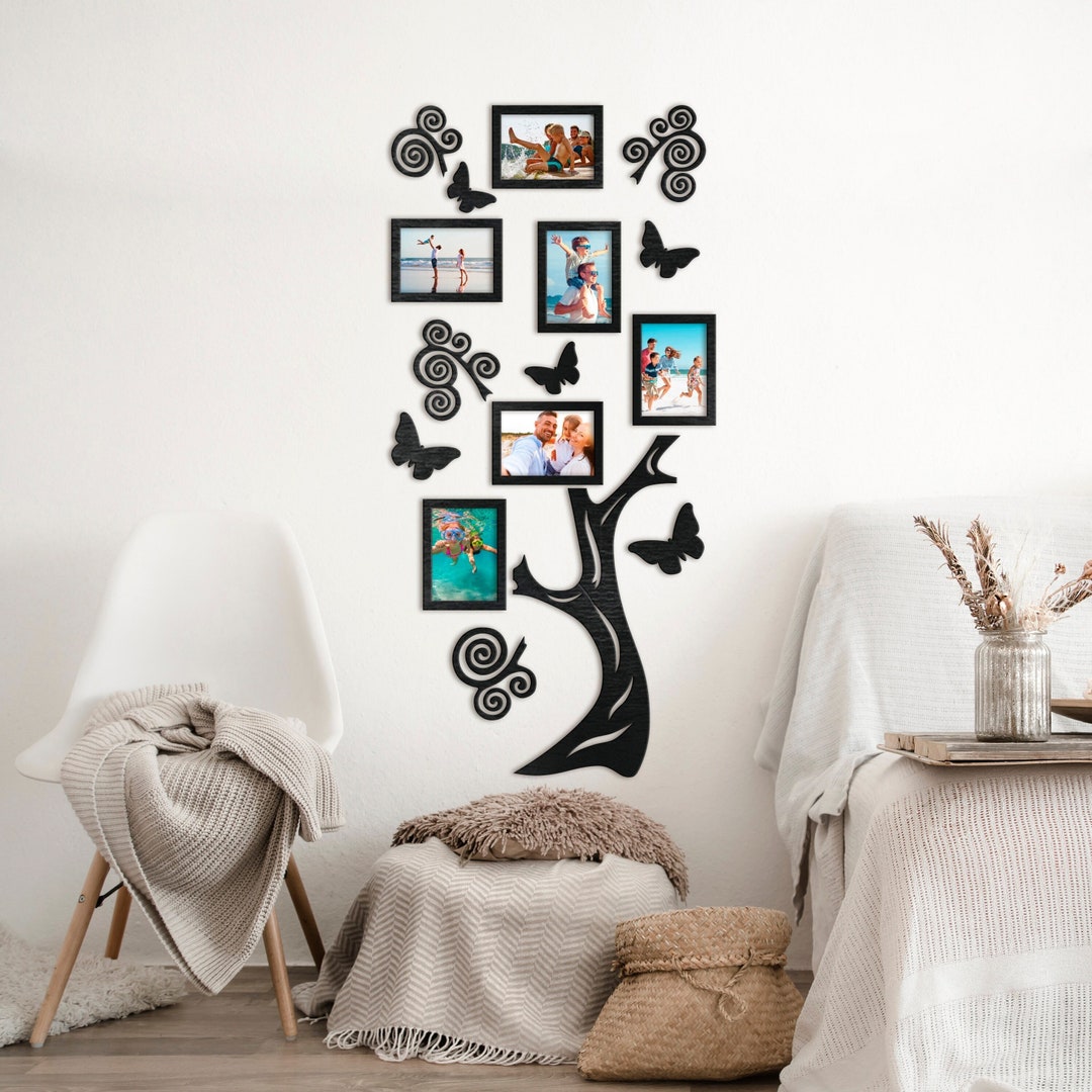 Large Family Tree Frame Personalized Picture Frame Collage Custom ...