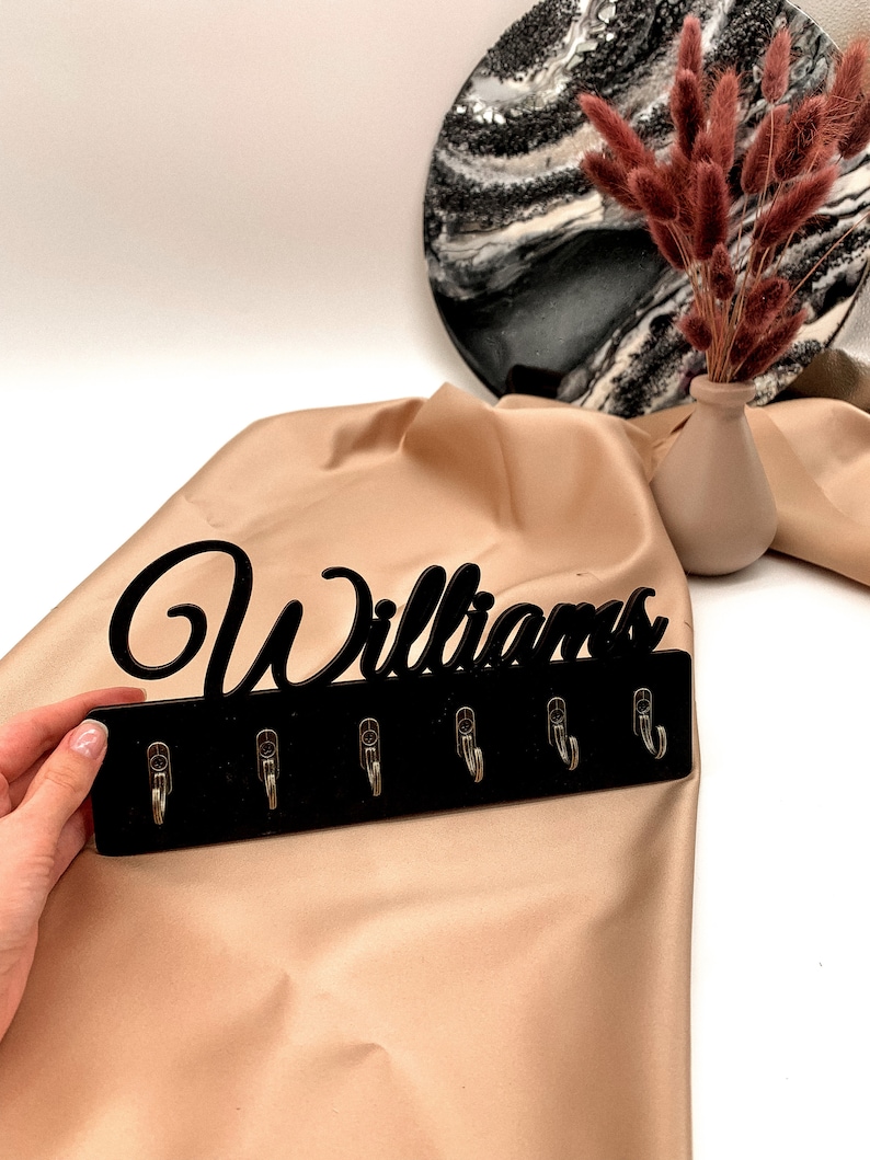 Personalized Key Holder Custom Family Key Holder for Wall - Etsy