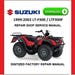 SUZUKI LT-F300 / LT-F300F 4X4 1999-2002 Factory Service Repair Manual ...