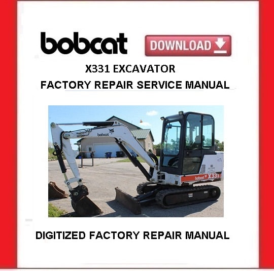 Bobcat 331 Excavator Manual
