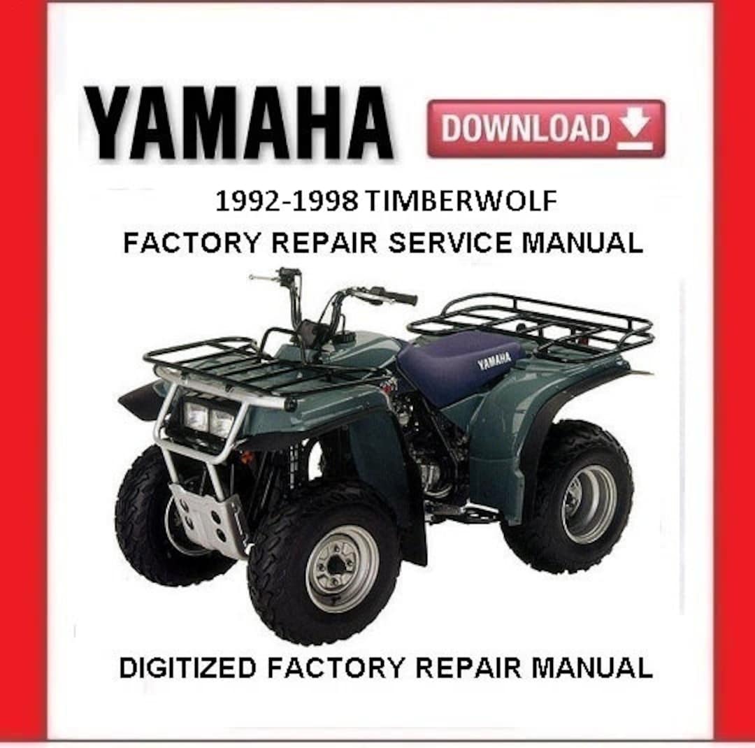 1992-1998 YAMAHA YFB250 TIMBERWOLF Factory Service Repair Manual Pdf ...
