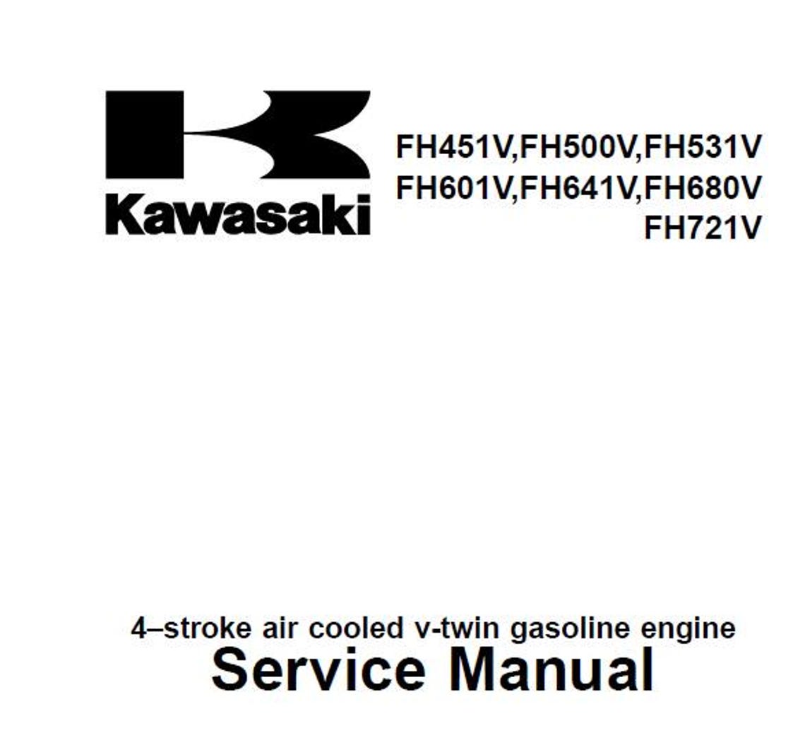 KAWASAKI FH SERIES Engines Factory Service Repair Manual Pdf Download ...