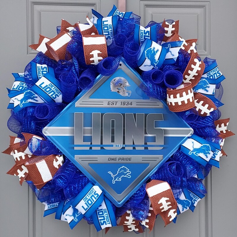 Nfl Wreath - Etsy