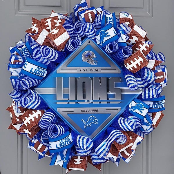 Nfl Wreath - Etsy