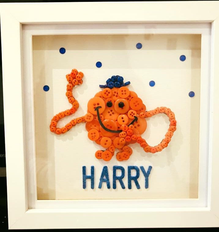 Characters Button Art - Etsy