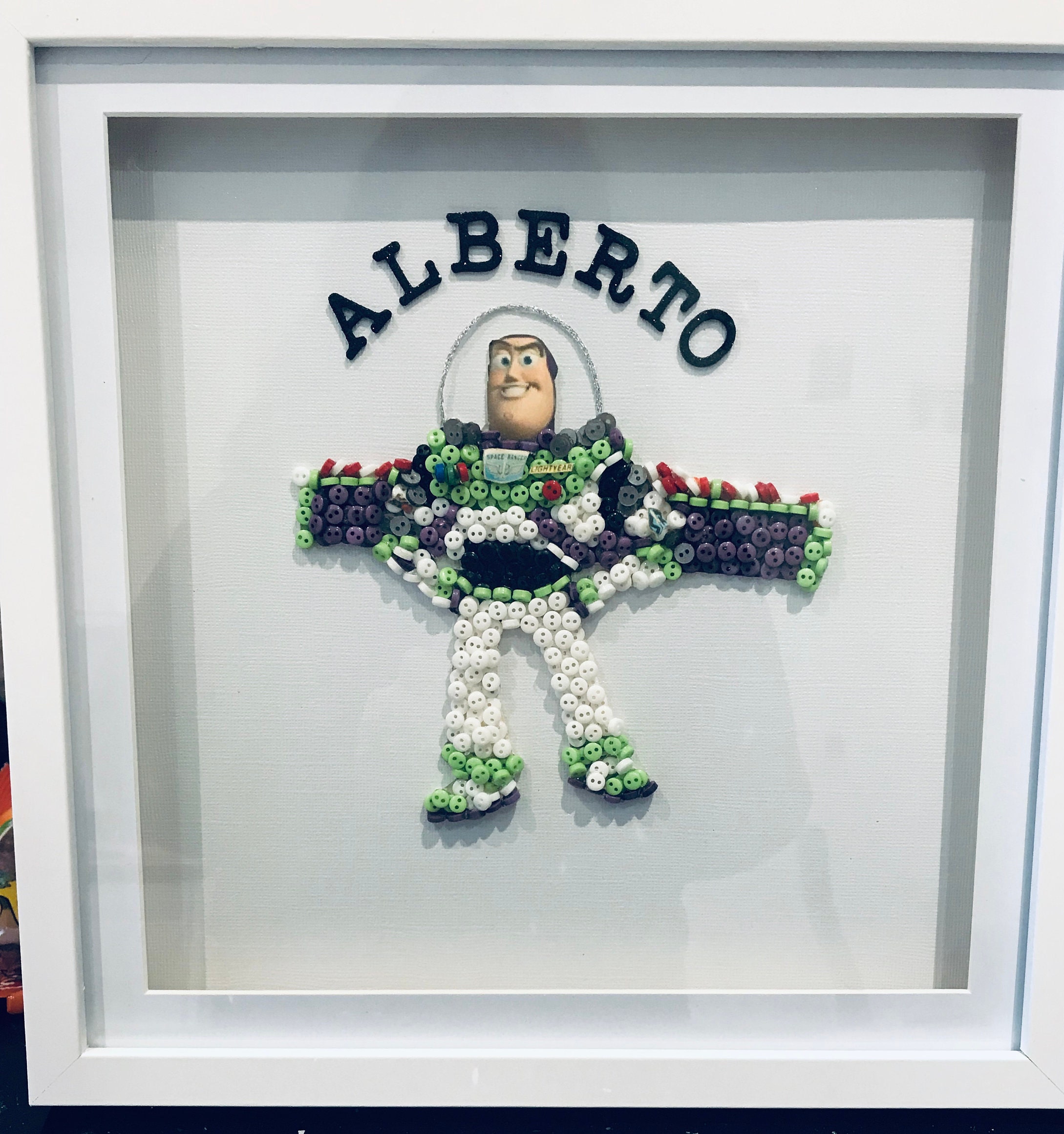 Characters Button Art - Etsy