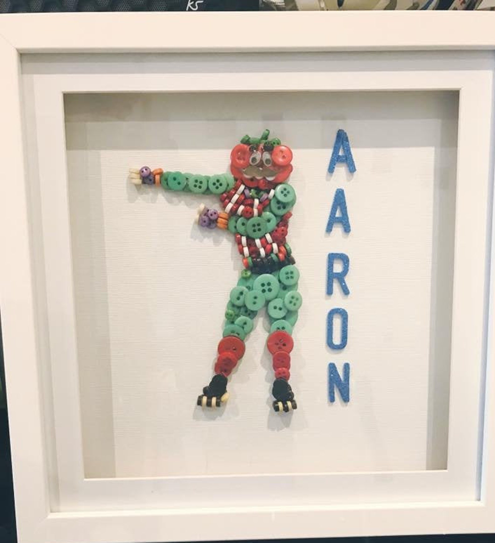 Characters Button Art - Etsy