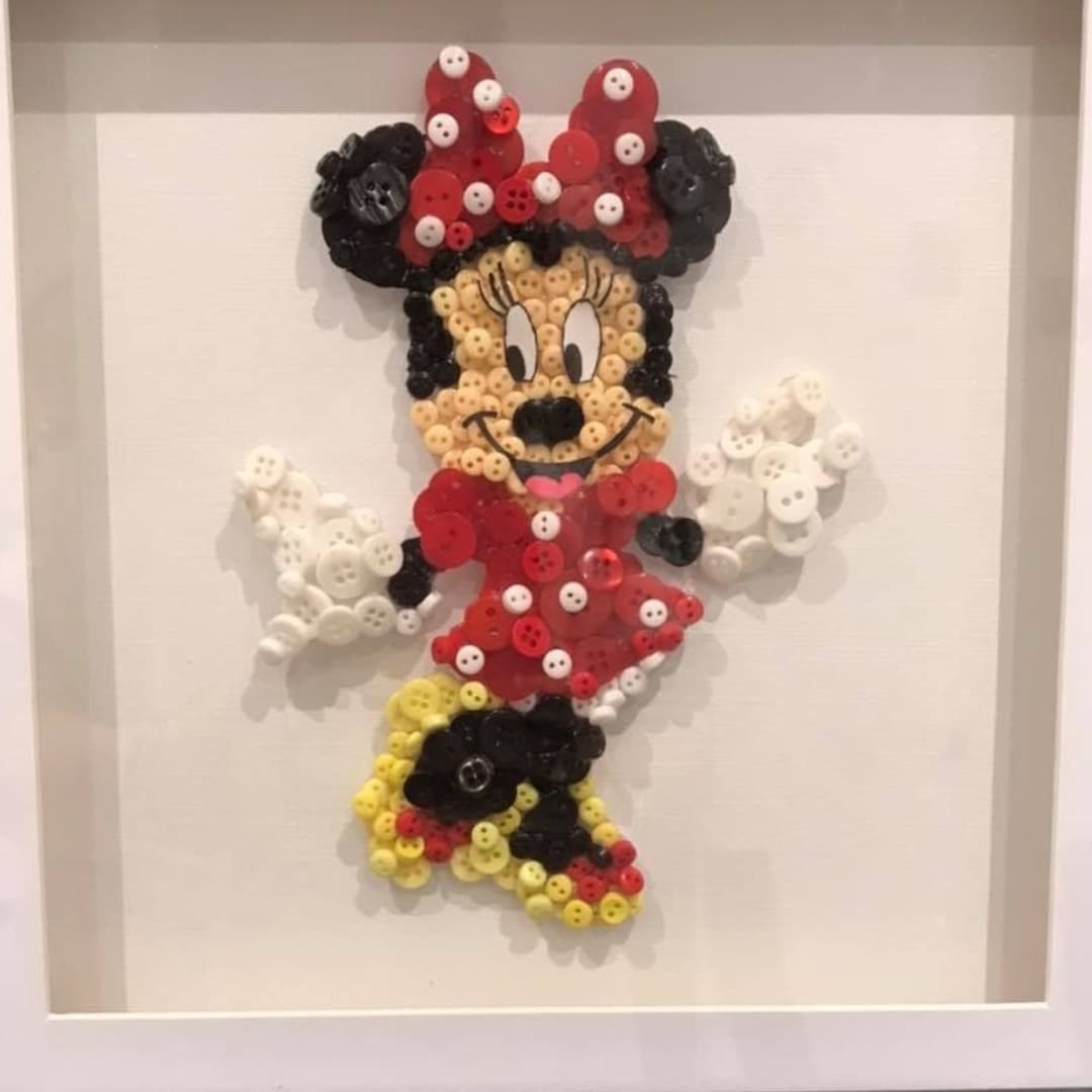 Characters Button Art - Etsy