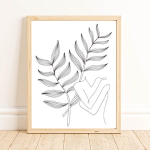 Self - Line Art Print - Etsy