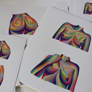 Seeing Double Pt.2 - Abstract Art Print - Etsy