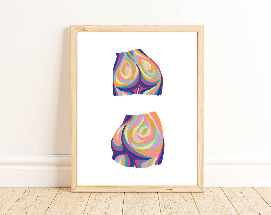 Seeing Double Pt.2 - Abstract Art Print - Etsy