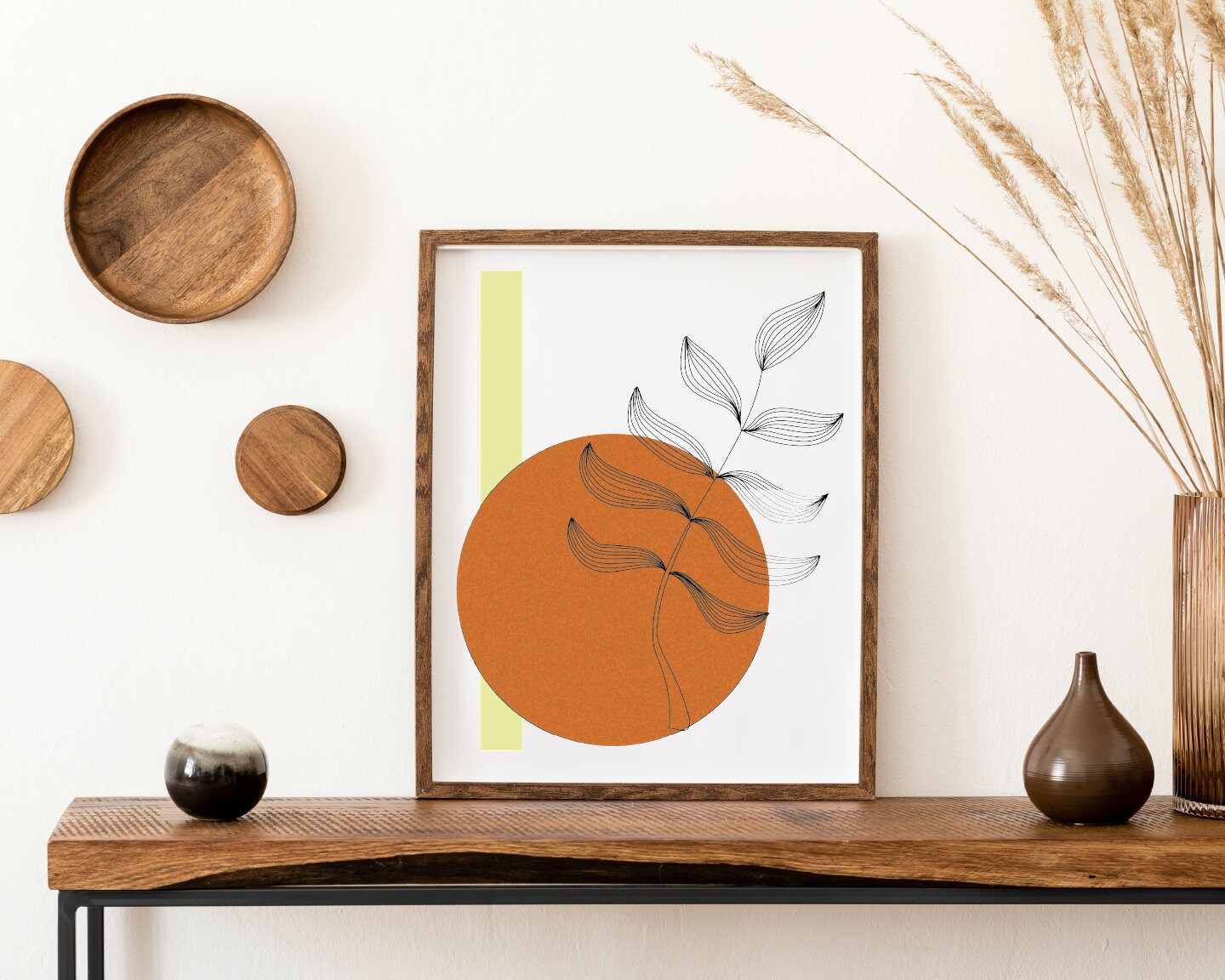 Sun - Abstract & Line Art Print - Etsy