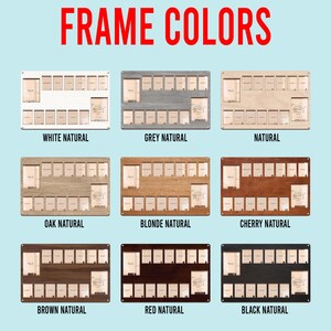 Personalized School Years Photo Frame, School Picture Frame K-12 ...