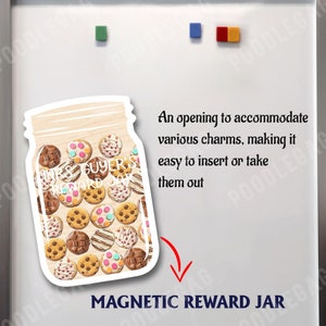 Custom Classroom Reward Jar for Teacher, Star Magnetic Reward Jar ...