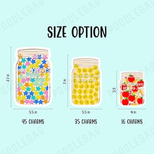 Personalized Teacher Name Rewards Jar, Smiling Star Tokens Reward Jar ...