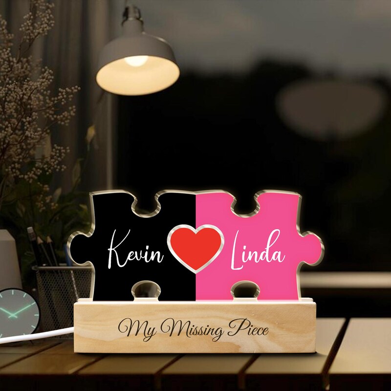 Romantic Puzzles for Couples - Etsy
